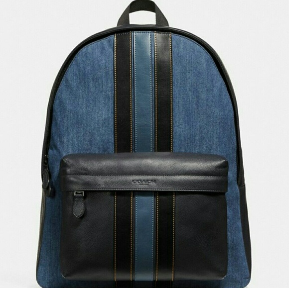 Coach | Bags | Coach Varsity Stripe Backpack | Poshmark